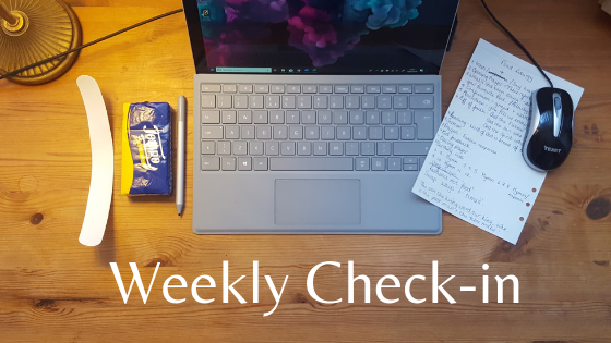 Weekly Check-in (2) – Rev Poppy