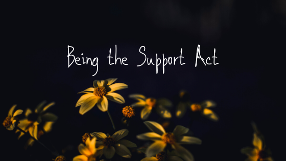 November 2019: Being the support act – Rev Poppy